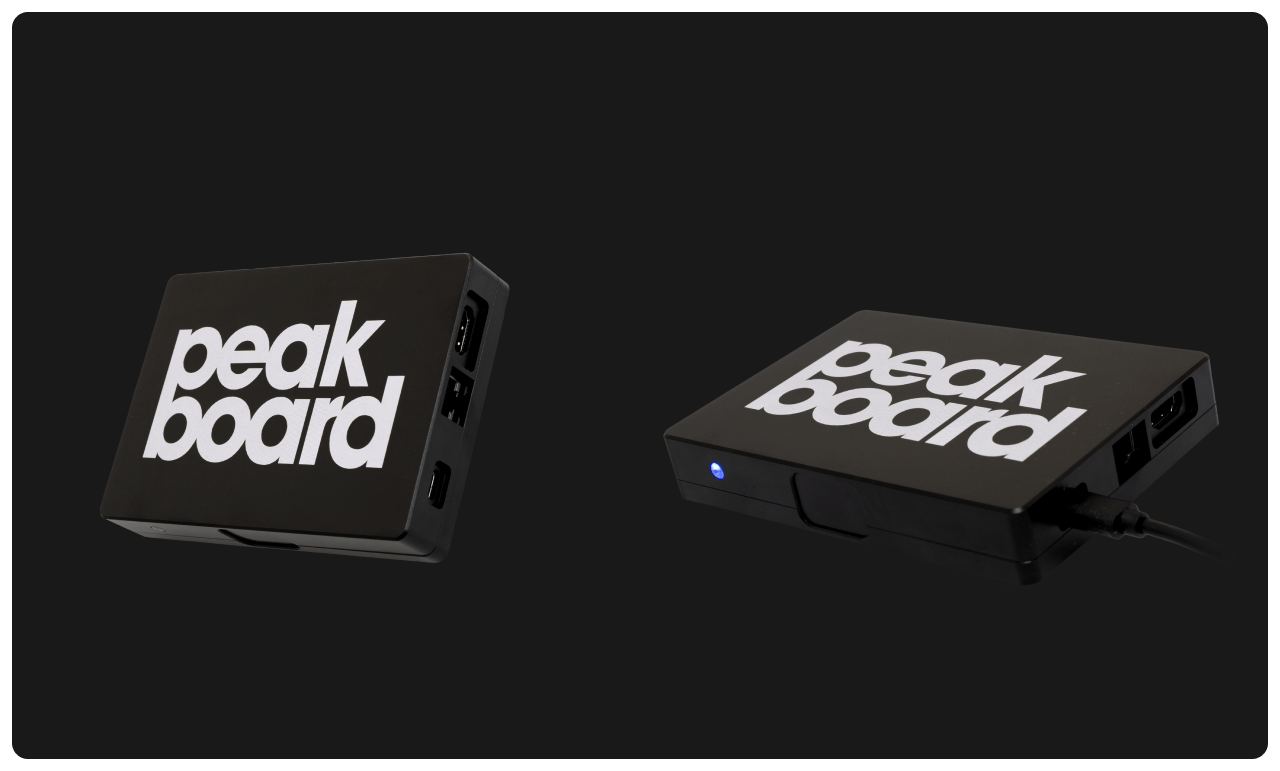 Peakboard | Alle Produkte für smarte Produktions- und Logistikprozesse